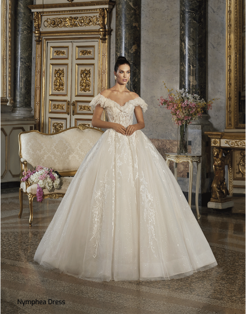Robe de Mariée "Dona" Demetrios Platinium by Nymphea Dress - Nymphea ...
