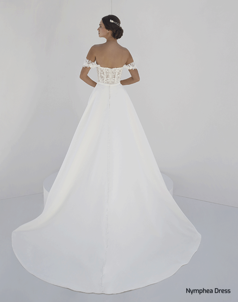 Robe de Mariée "Agnese" Collection By You by Nymphea Dress - Nymphea Dress Paris